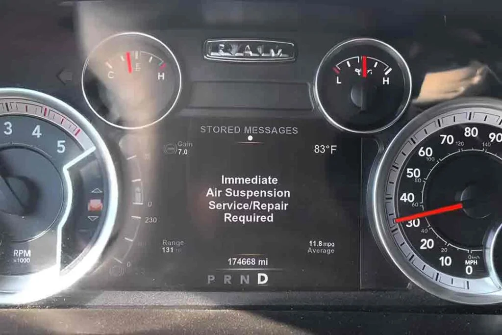 Immediate Air Suspension Service Required: 7 Tips To Fix The Warning